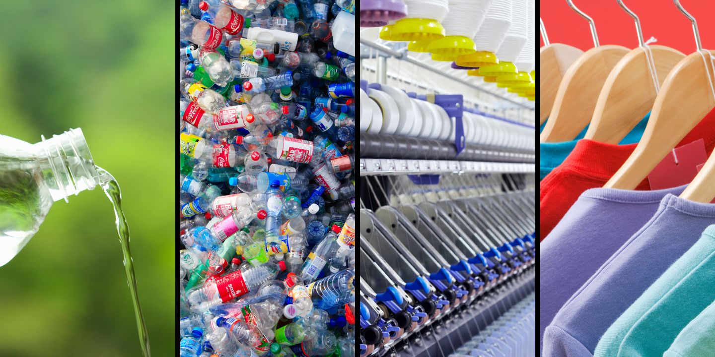 Fashionably Sustainable Transformation: PET Plastic Bottles Turn into ...